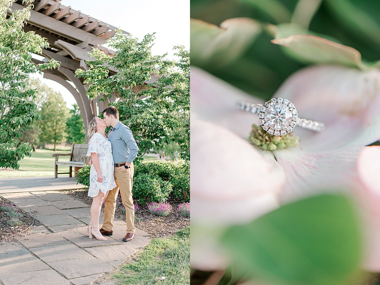 Emma + Joe | Cox Arboretum Engagement Dayton, OH