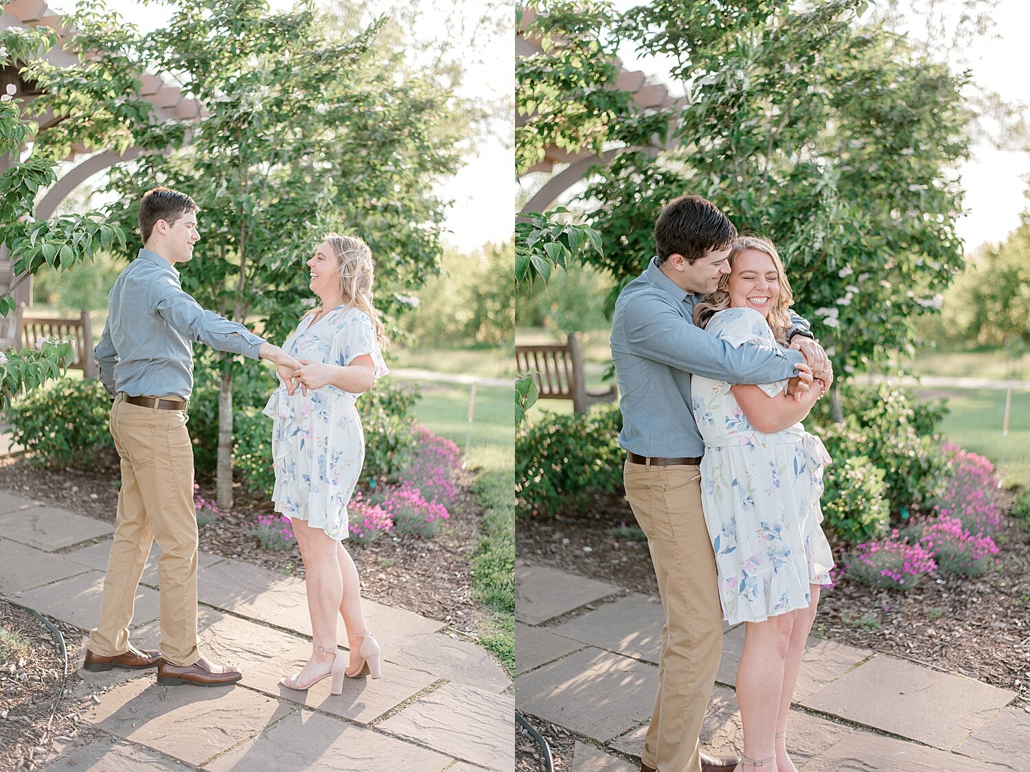 Emma + Joe | Cox Arboretum Engagement Dayton, OH