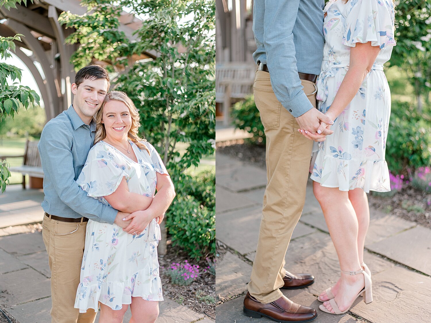 Emma + Joe | Cox Arboretum Engagement Dayton, OH