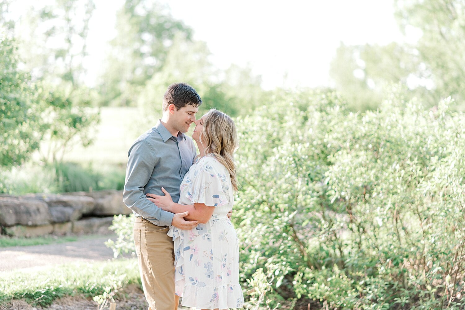 Emma + Joe | Cox Arboretum Engagement Dayton, OH